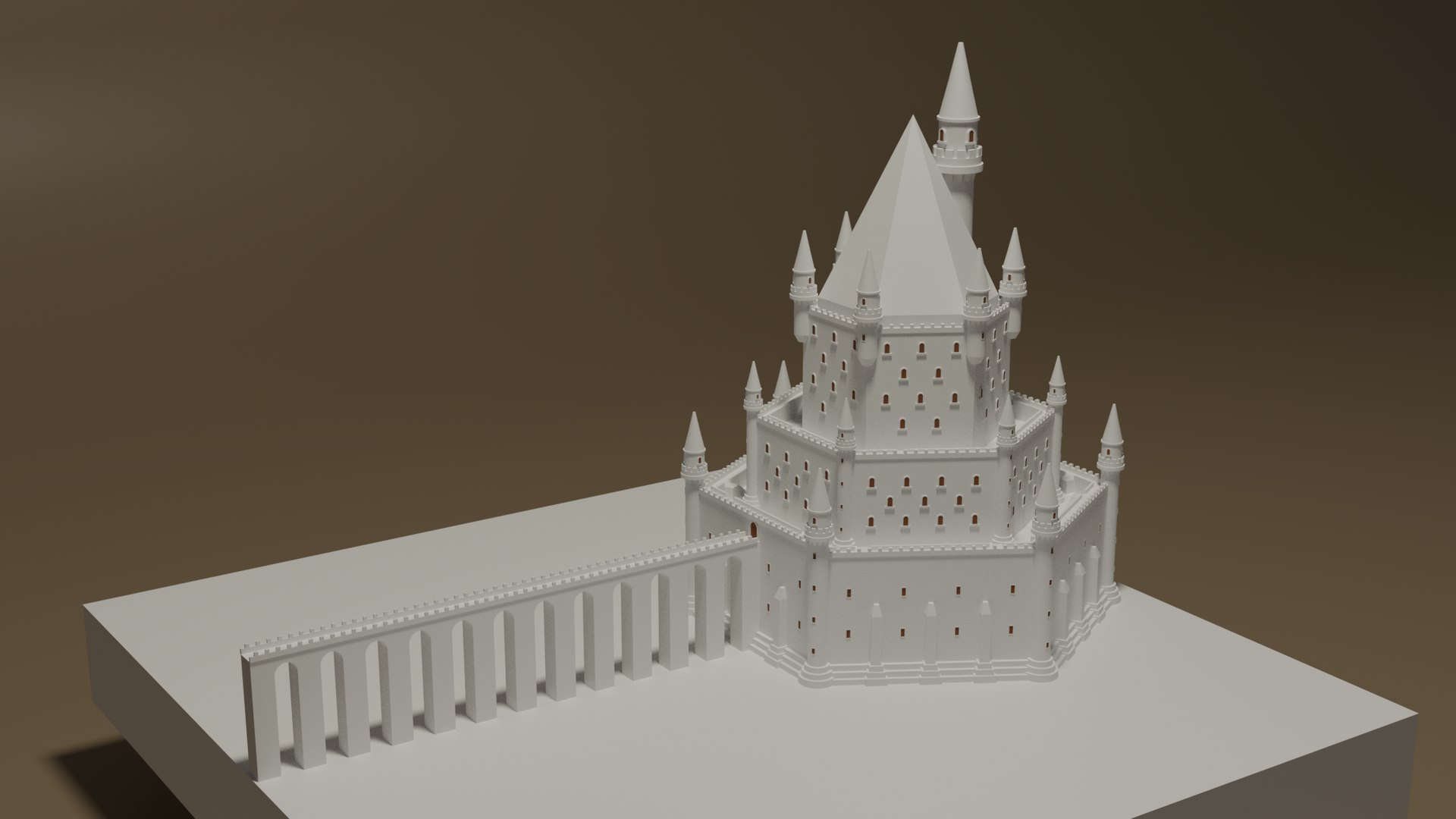Fantasy Medieval Castle 3D Model - TurboSquid 1725583