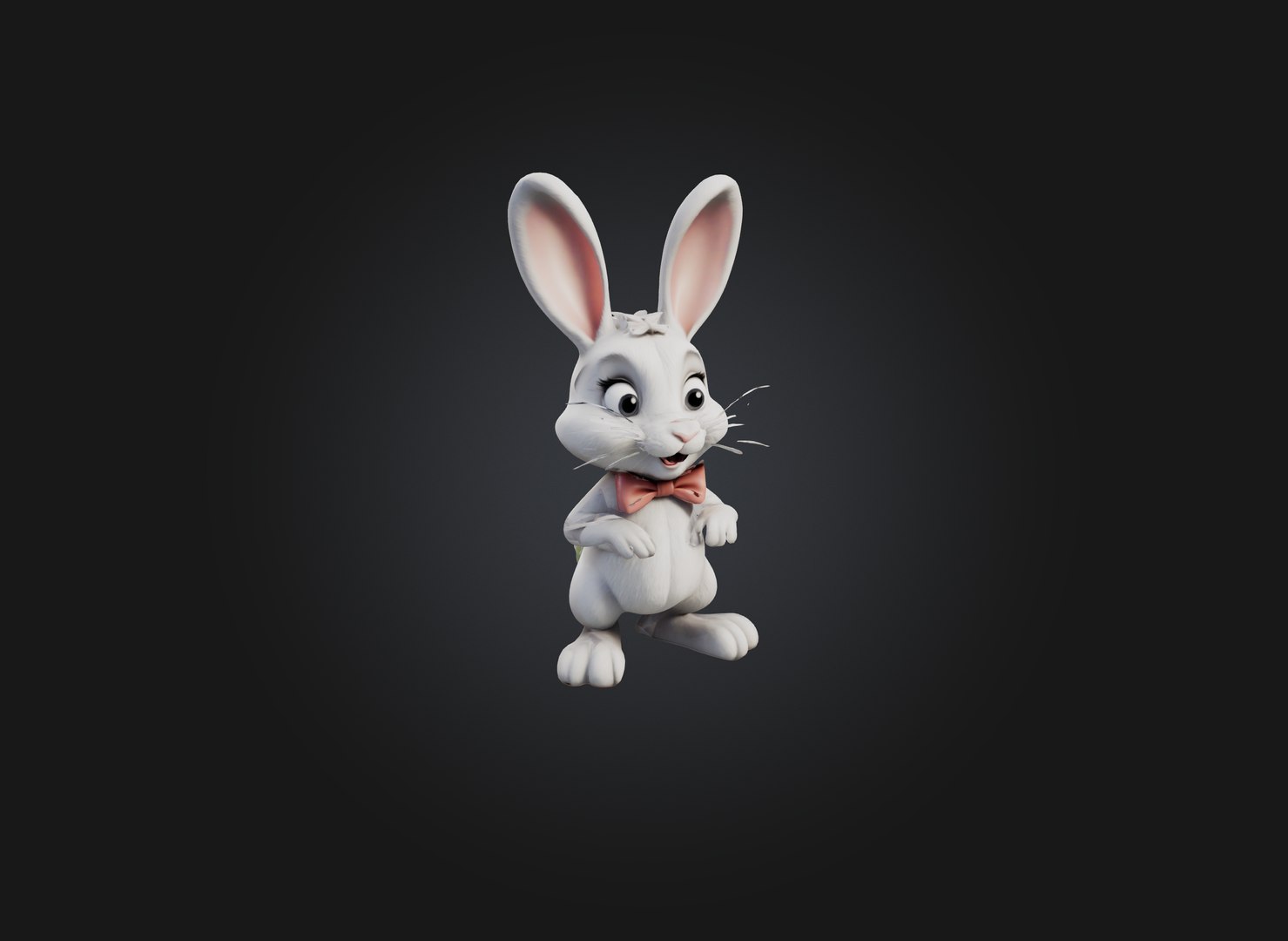 Cartoon Rabbit Model Model - TurboSquid 2287955