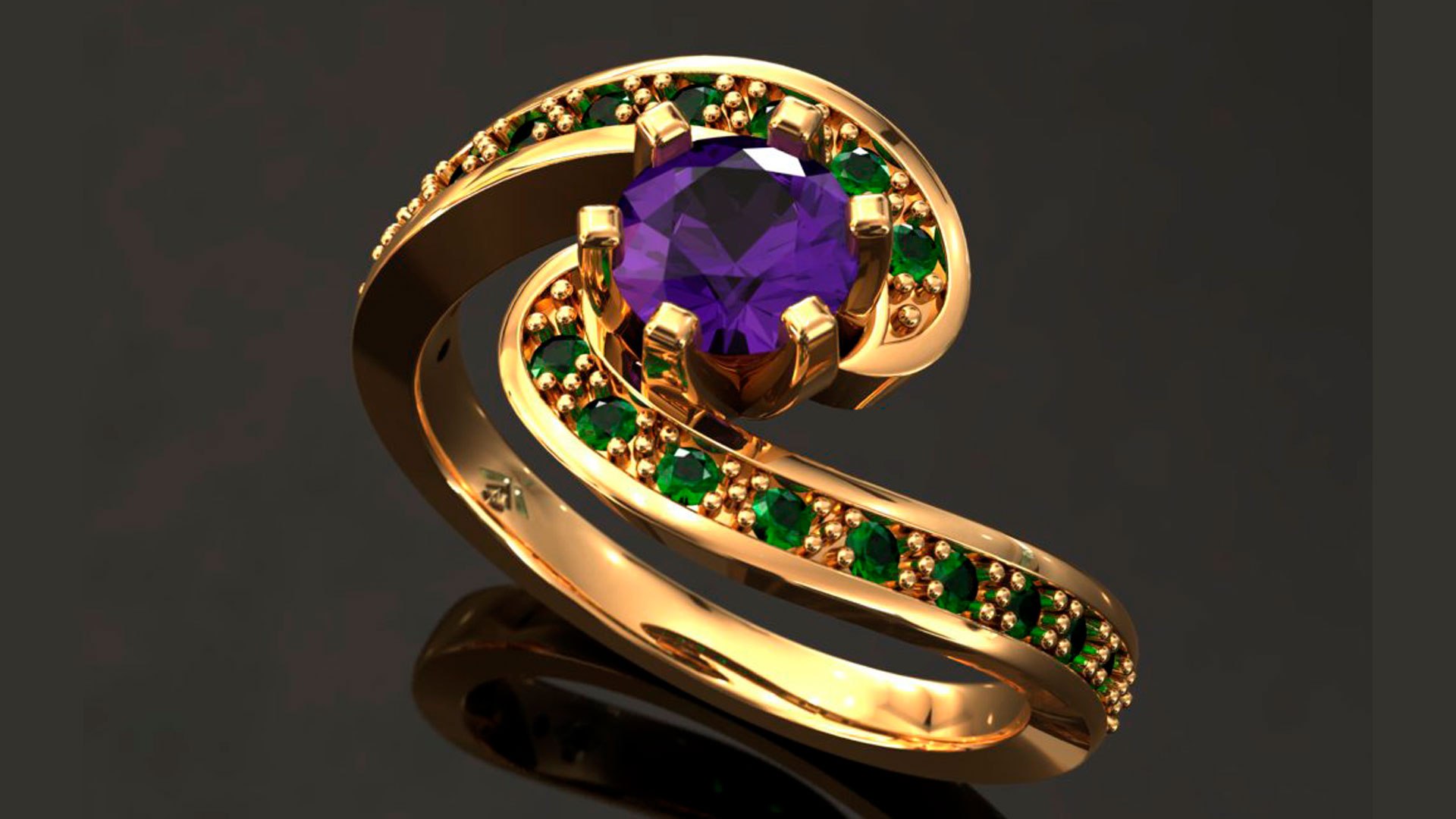 3D model gold ring - TurboSquid 2150916