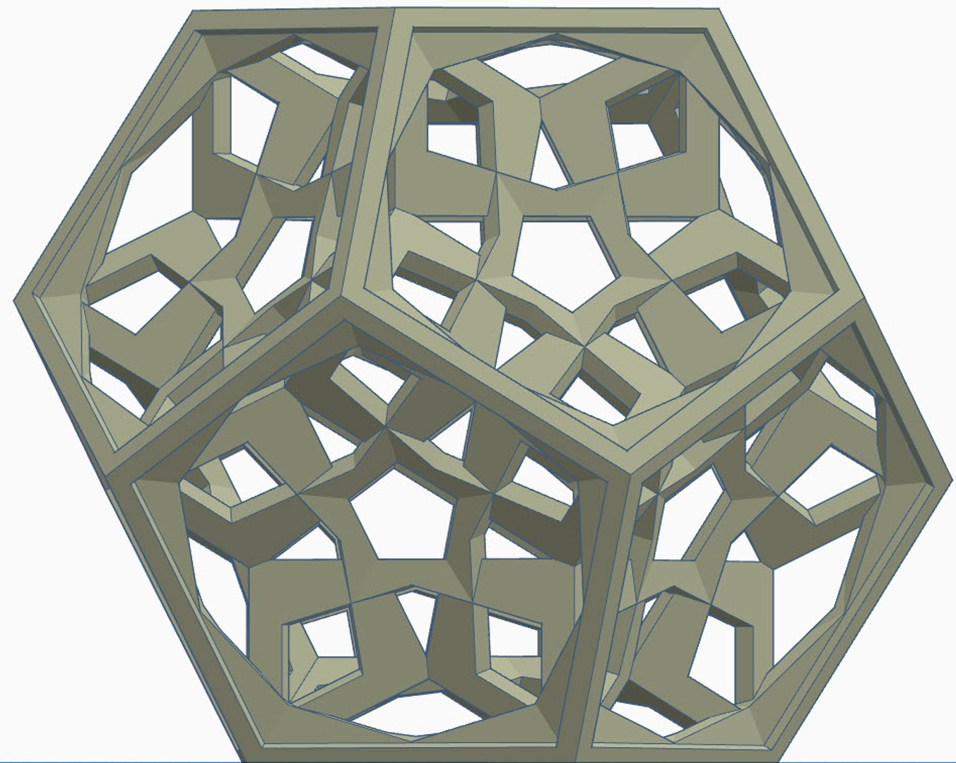 3D dodecahedron - TurboSquid 1337449