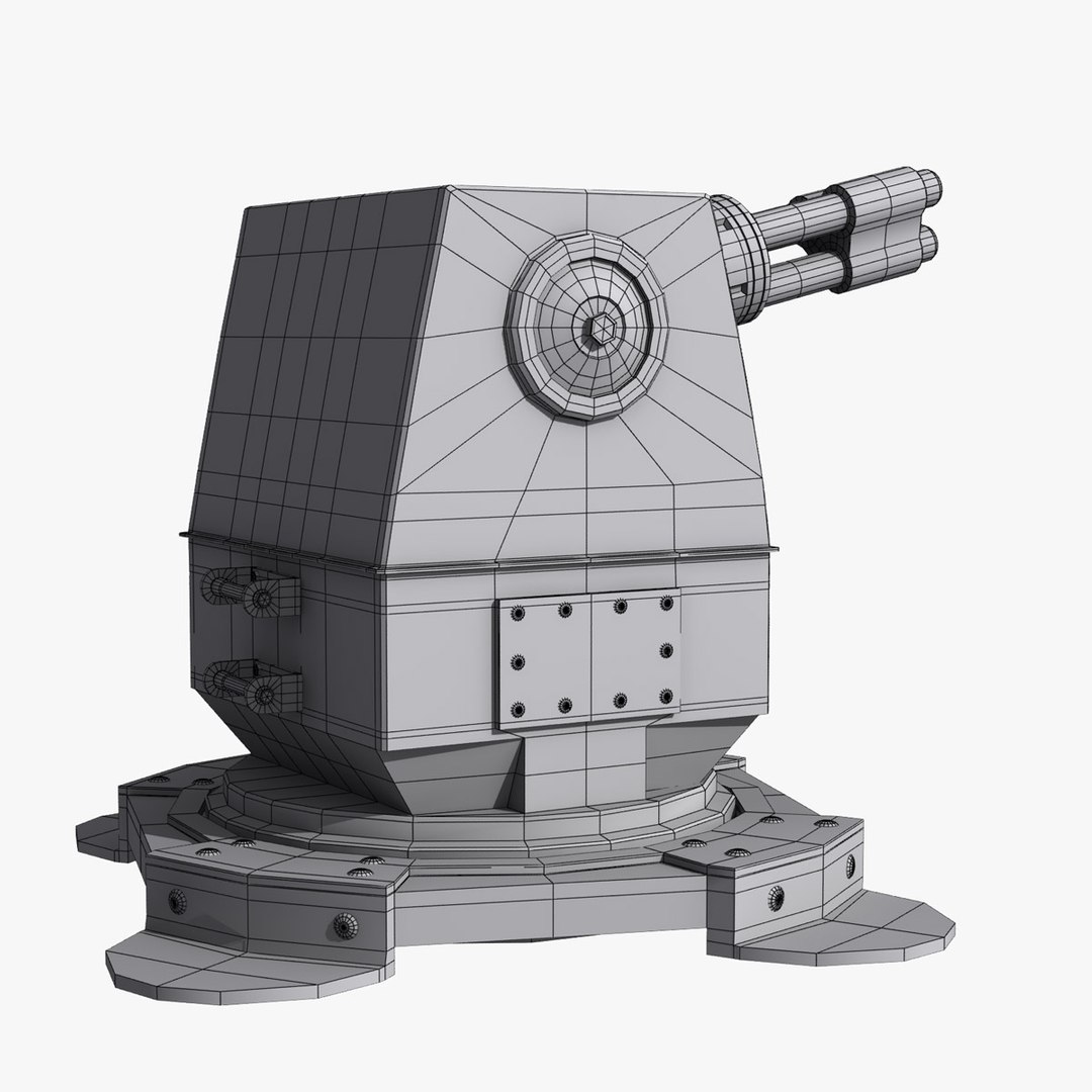 3ds Triple Barrel Gun