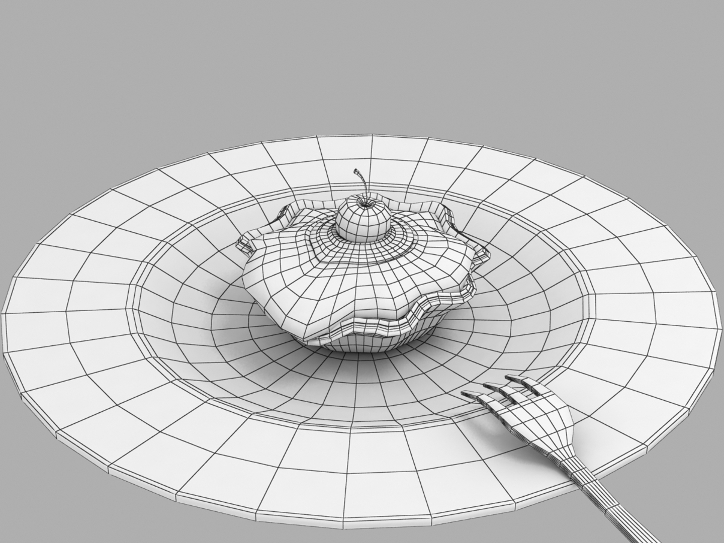 Pie Model Turbosquid 1211475