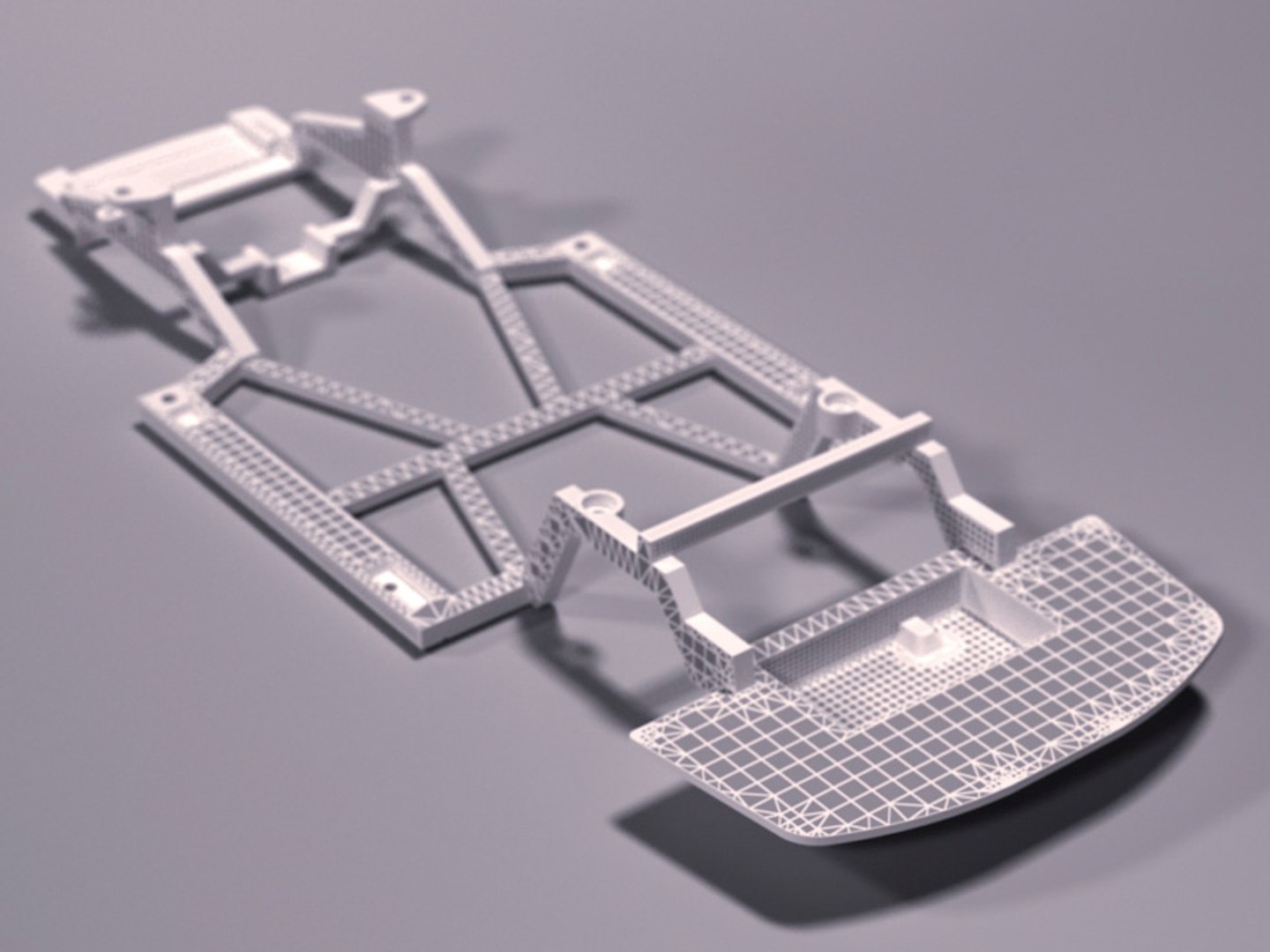 Nascar Car Frame 3d Max