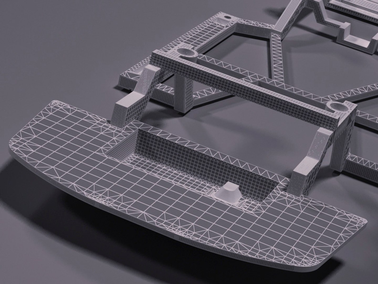 Nascar Car Frame 3d Max