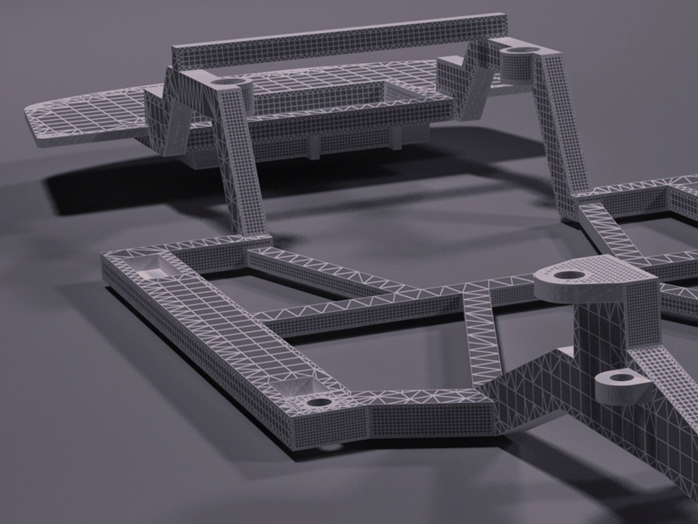 Nascar Car Frame 3d Max