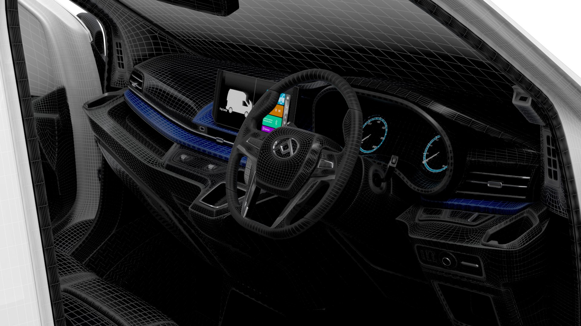 3D Maxus EDeliver 7 L2H2 HQ Interior 2024 - TurboSquid 2261579