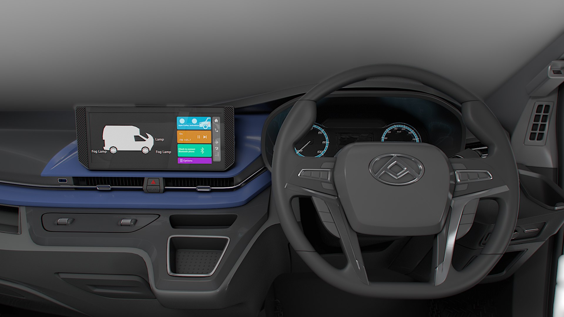 3D Maxus EDeliver 7 L2H2 HQ Interior 2024 - TurboSquid 2261579