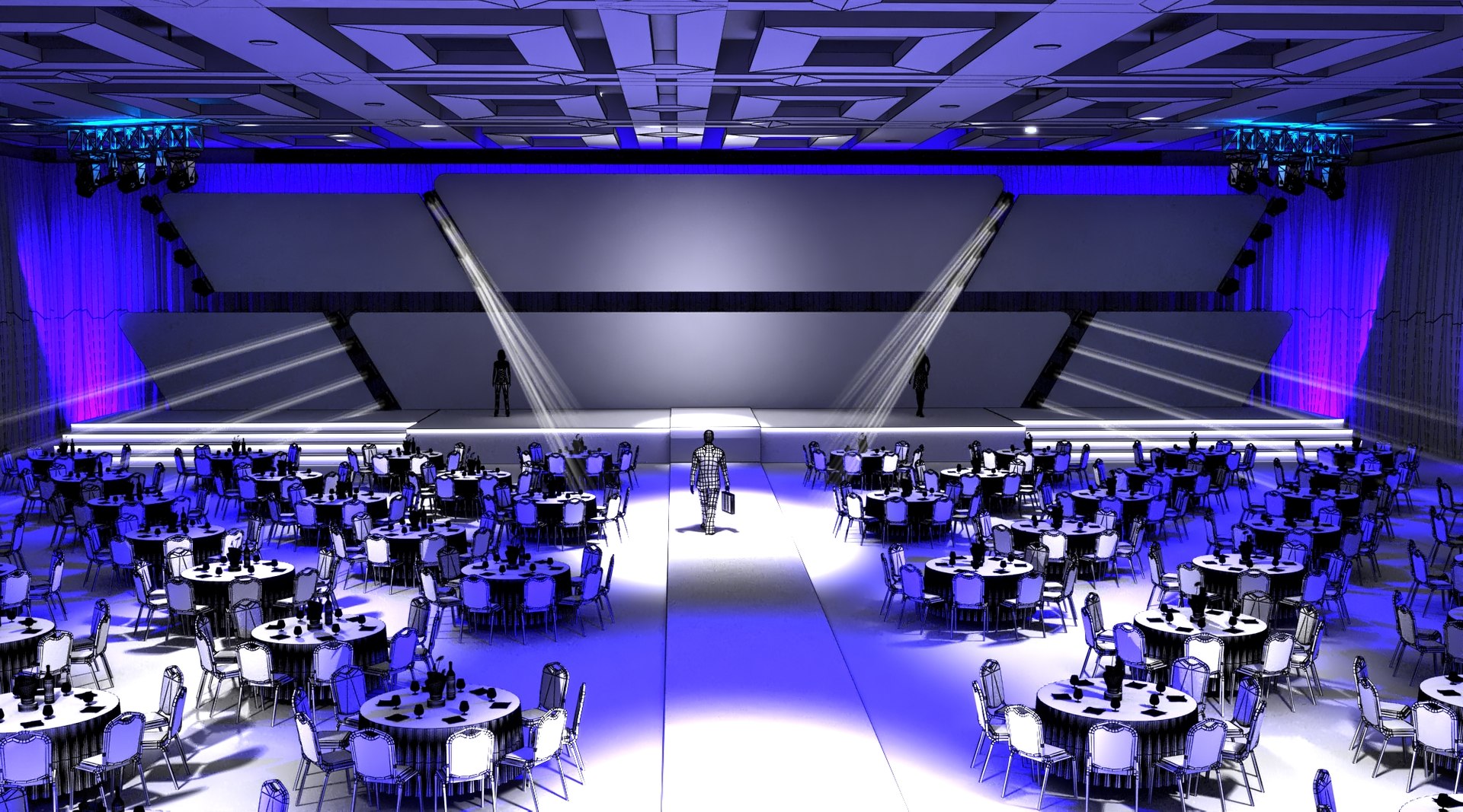 3D Mapping Stage Design Model - TurboSquid 1962978