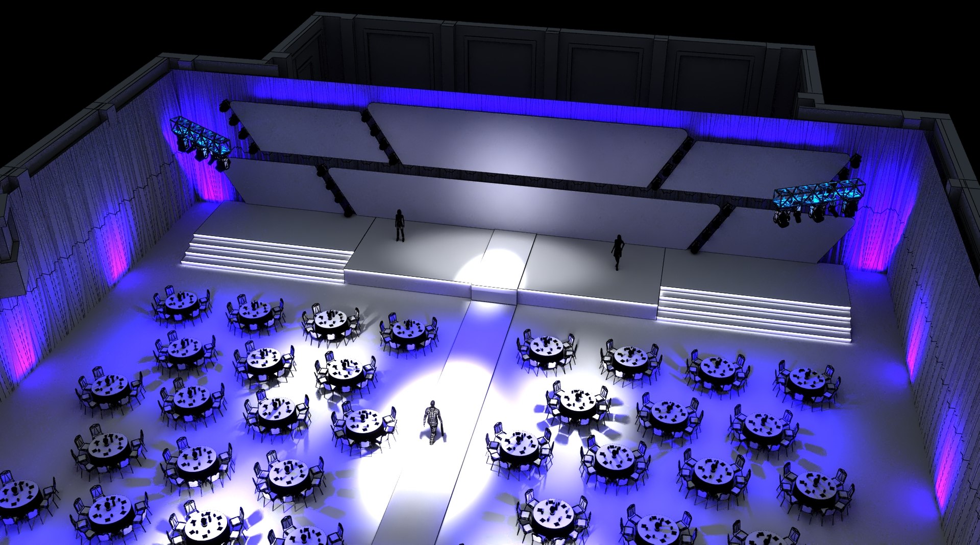 3D Mapping Stage Design Model - TurboSquid 1962978