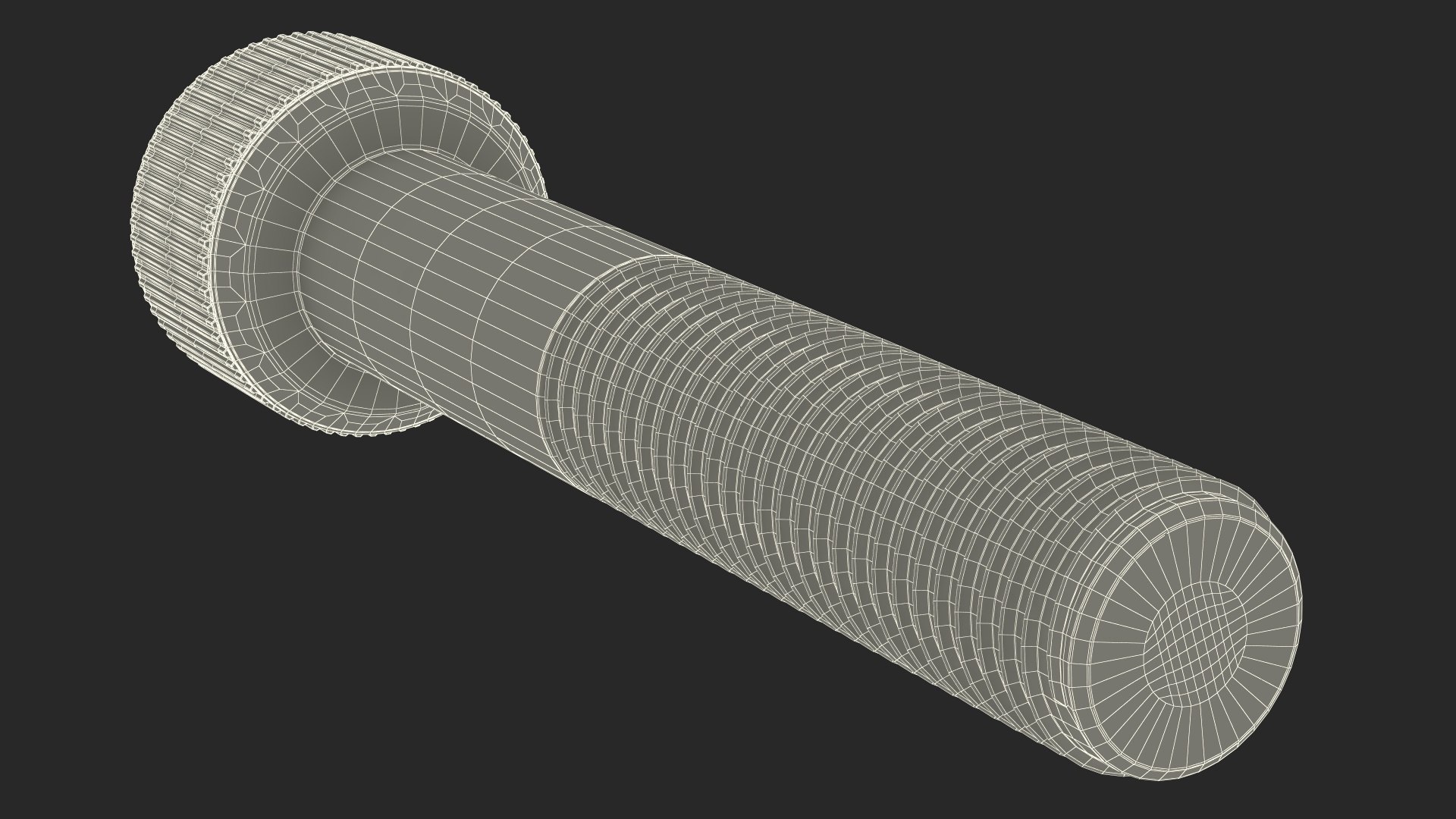 3D Socket Screw Model - TurboSquid 2240466