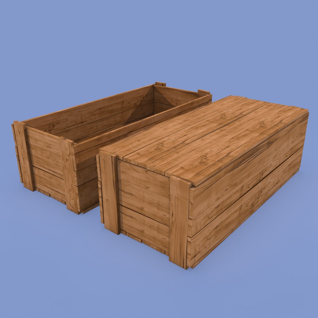 3d Model Vendor Box