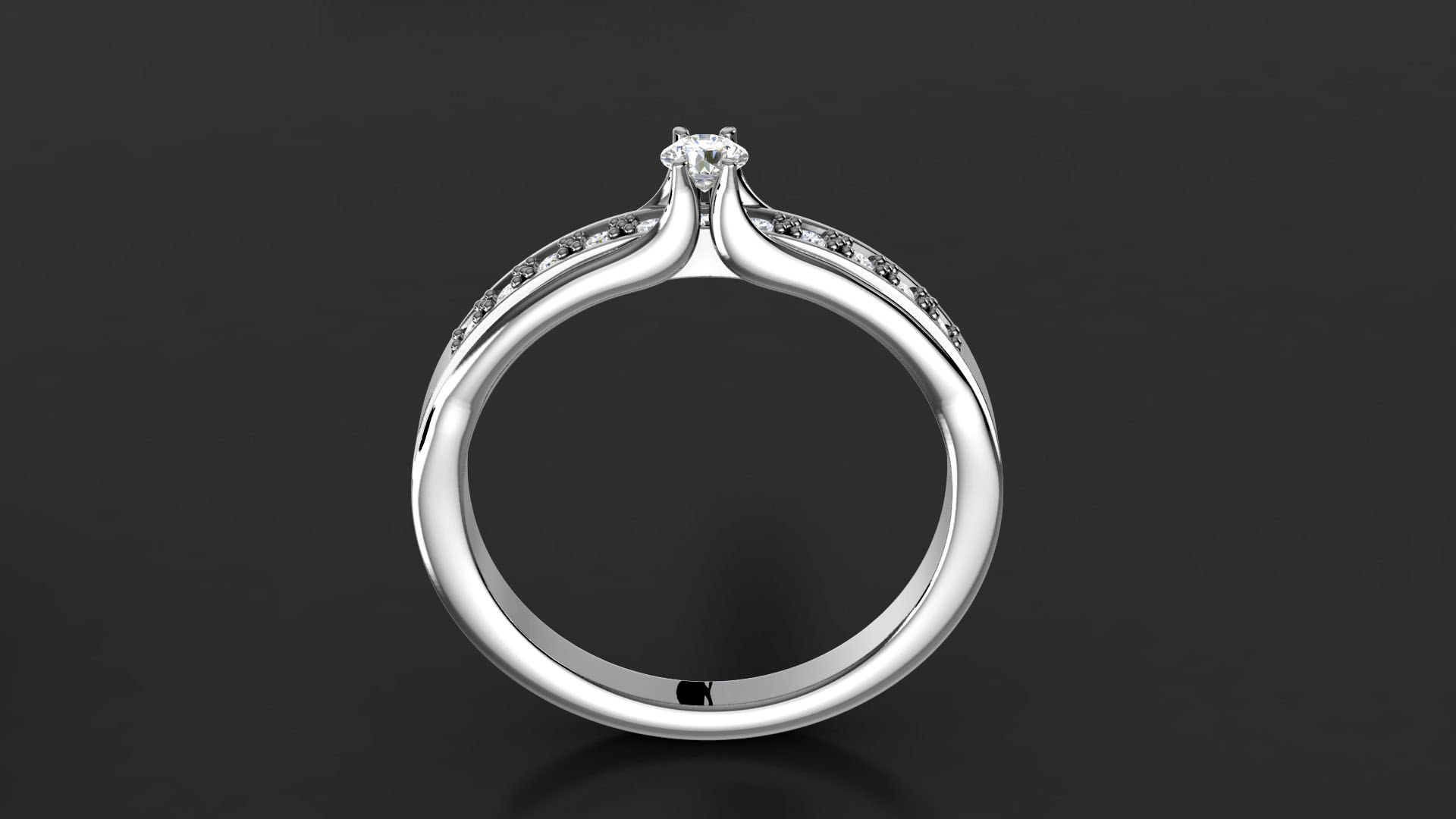 diamond gem 3d obj