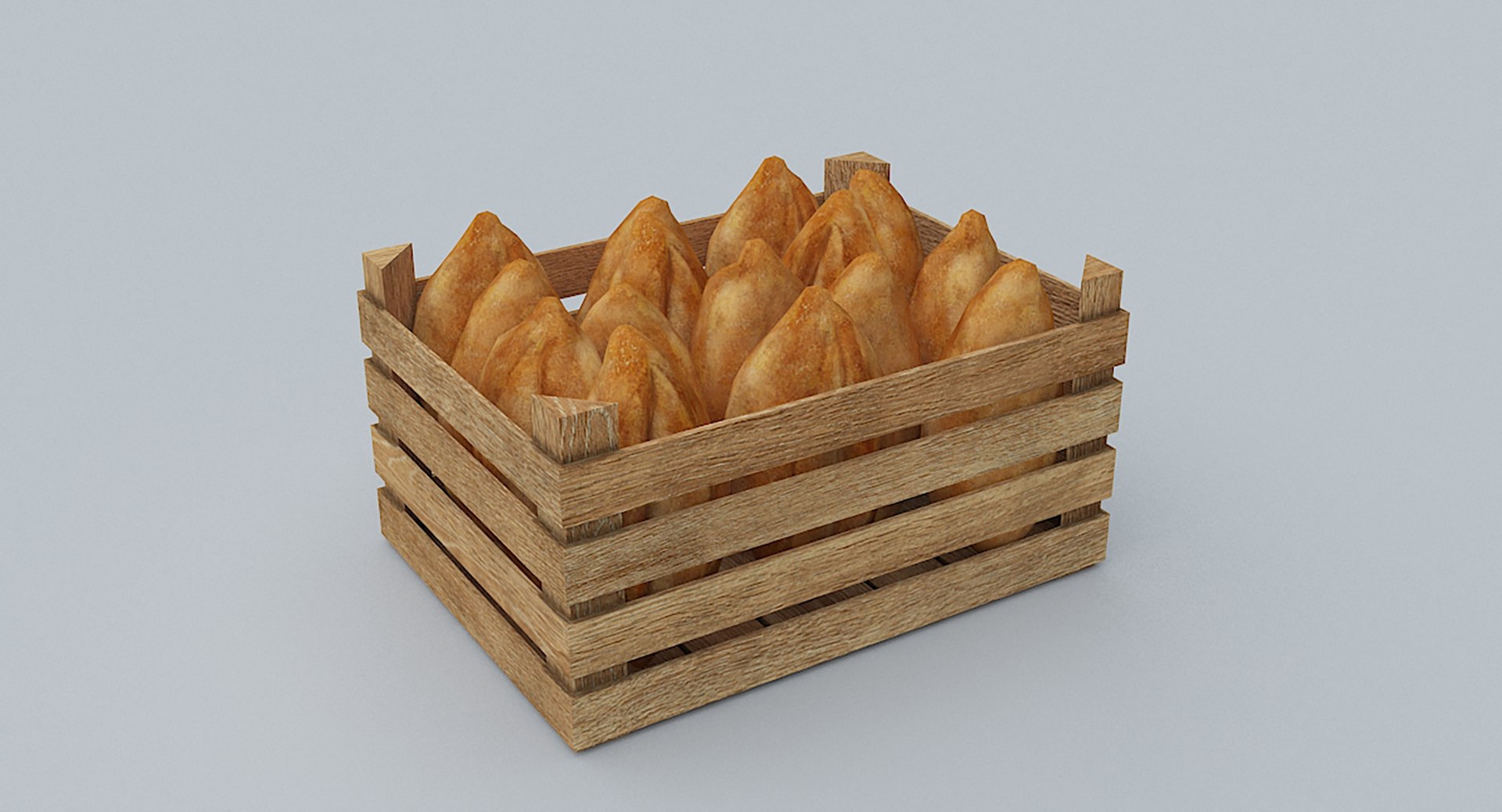 Bread 3D Model - TurboSquid 1739131