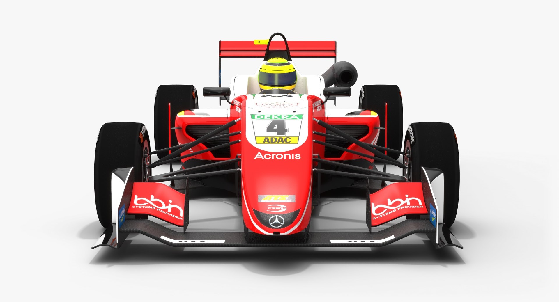 3D formula 3 race car - TurboSquid 1331316