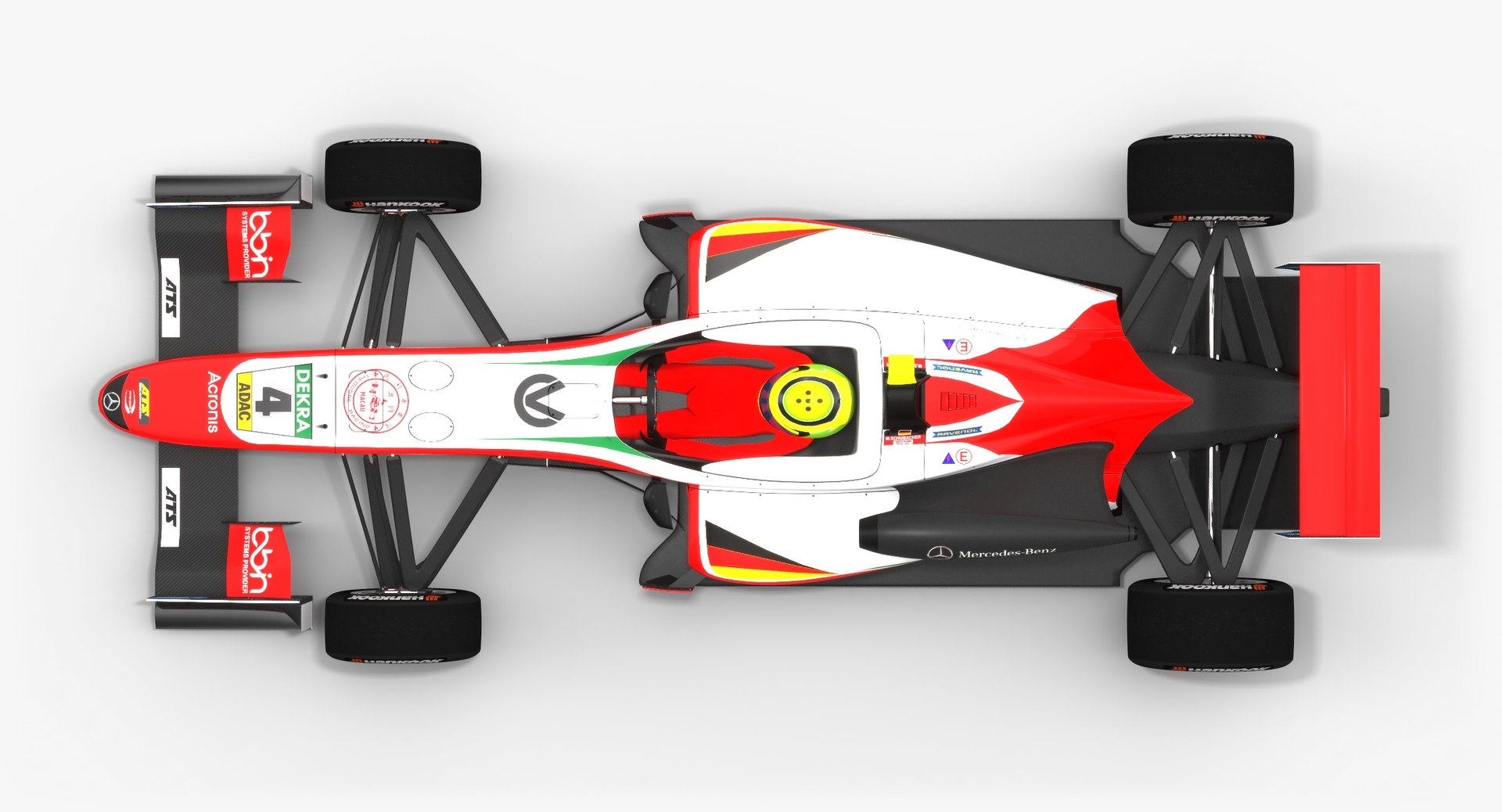 3D formula 3 race car - TurboSquid 1331316