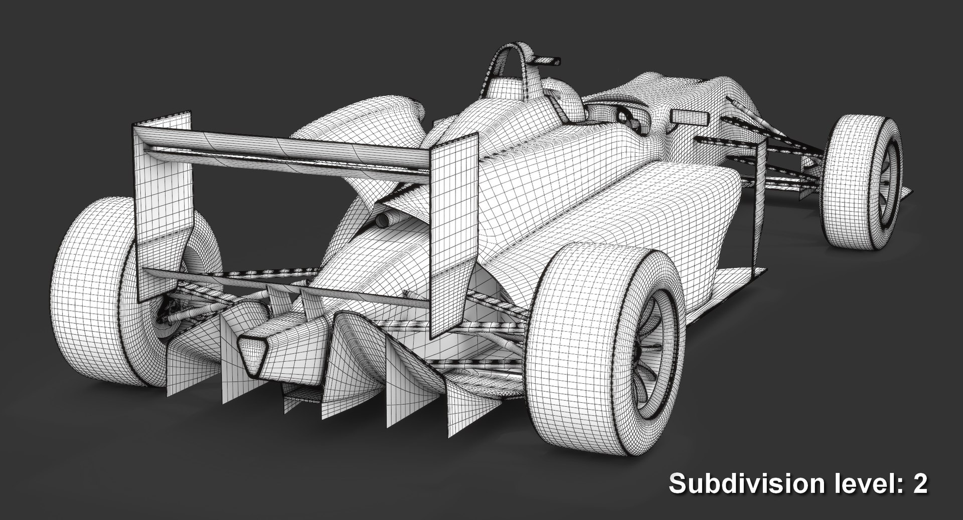 3D formula 3 race car - TurboSquid 1331316