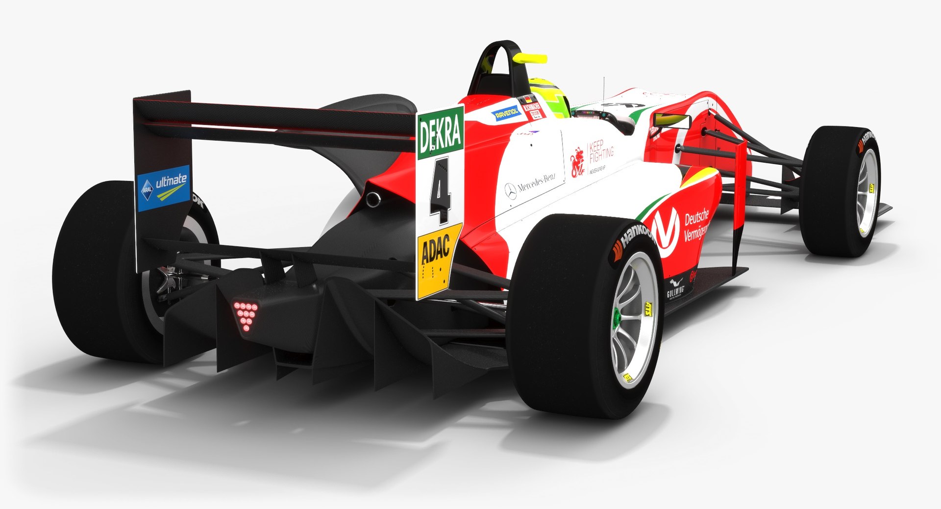 3D formula 3 race car - TurboSquid 1331316