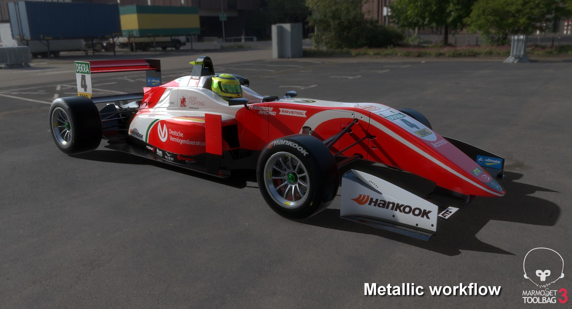 3D formula 3 race car - TurboSquid 1331316