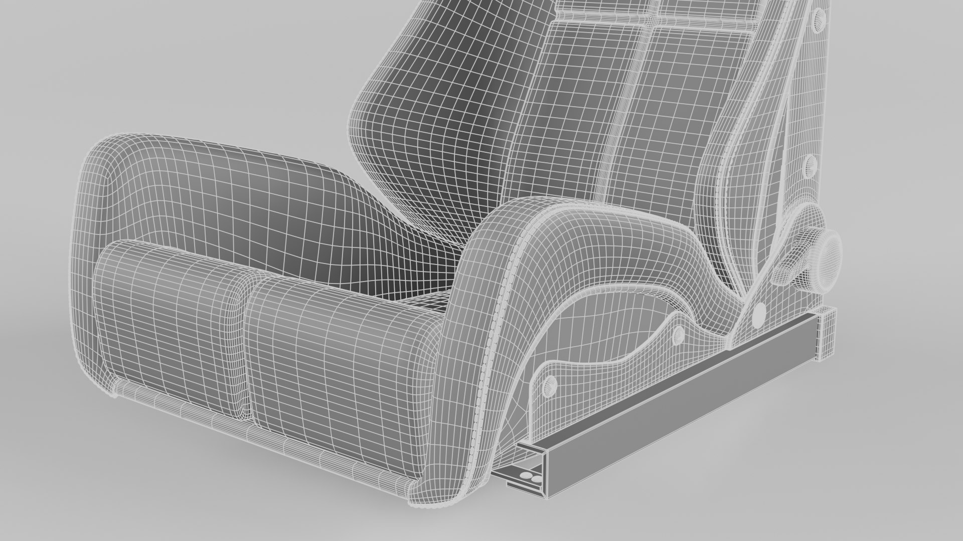 Bride GIAS III Reclining Seat - Black Gradation 3D Model - TurboSquid ...