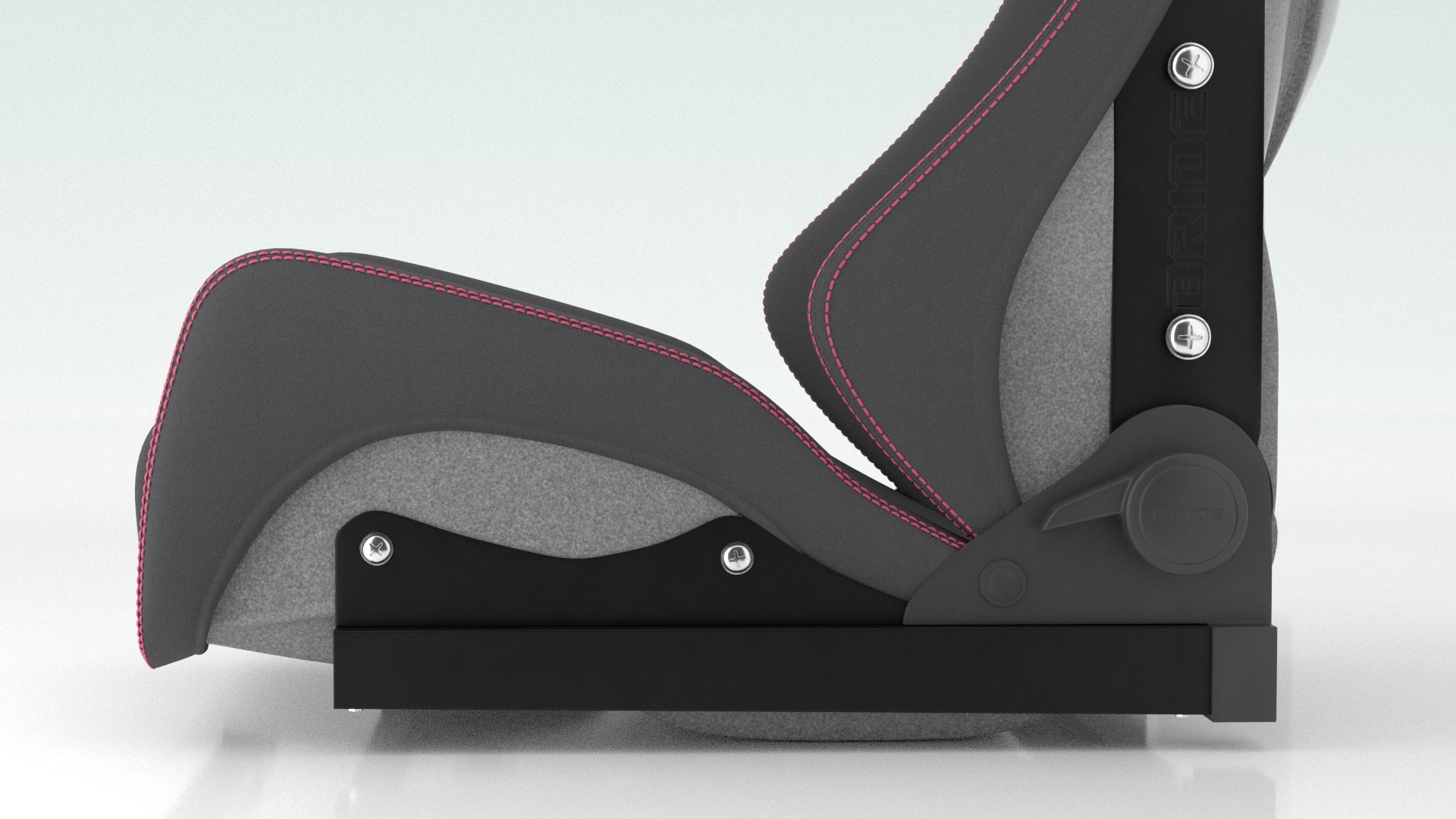 Bride GIAS III Reclining Seat - Black Gradation 3D Model - TurboSquid ...