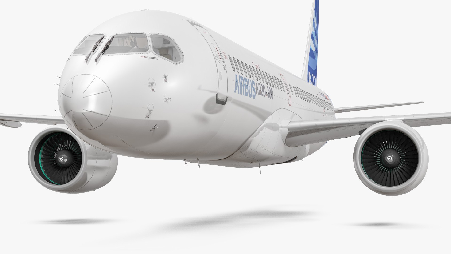 3D airbus a220 300 interior model - TurboSquid 1561118