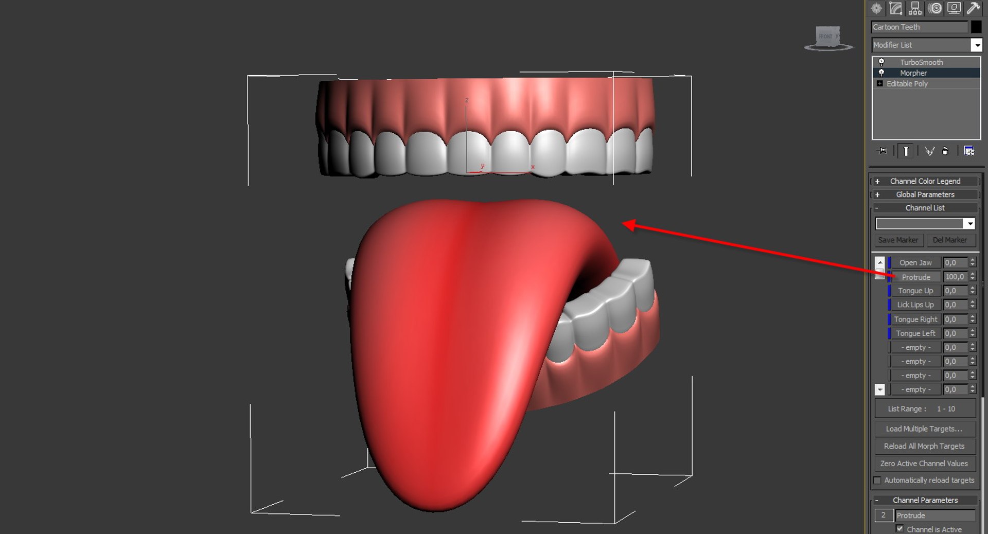 Cartoon Teeth 3D - TurboSquid 1213254