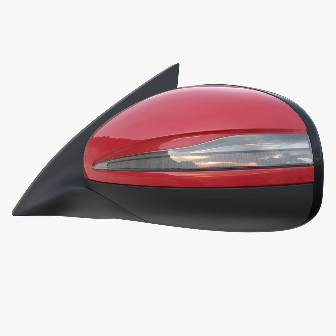 Car Mirror 3D Model - TurboSquid 1564765
