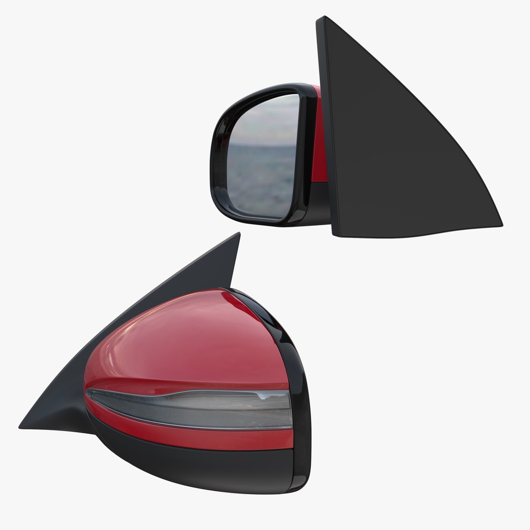 Car Mirror 3D Model - TurboSquid 1564765