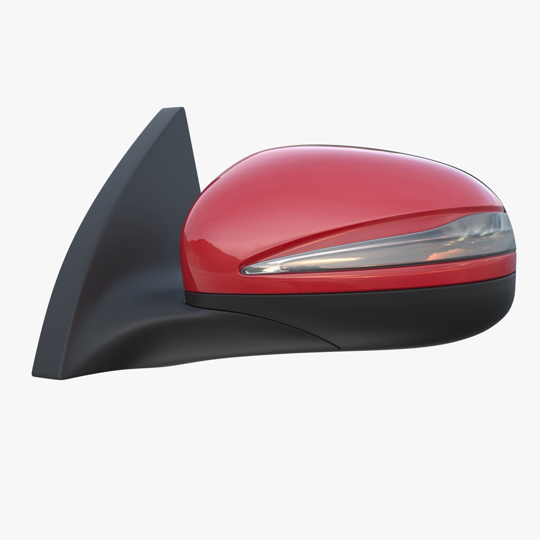 Car Mirror 3D Model - TurboSquid 1564765