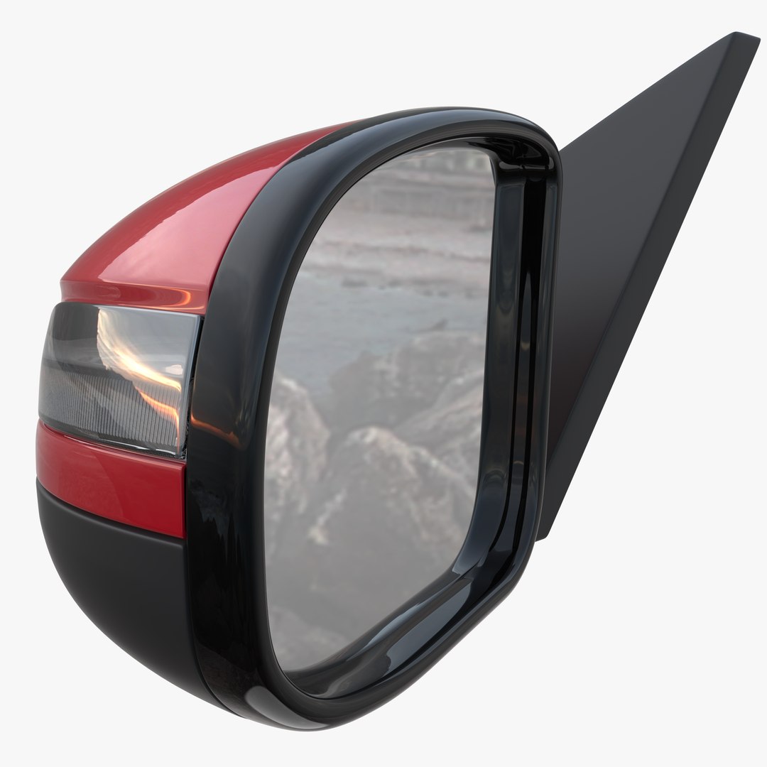 Car Mirror 3D Model - TurboSquid 1564765