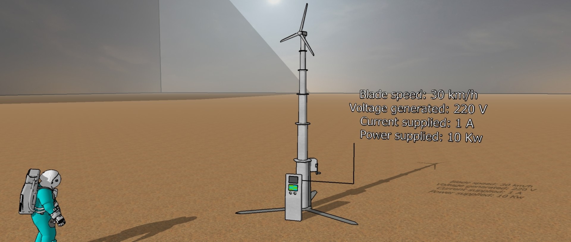 3D Ventor - Portable Wind Generator - TurboSquid 2139048
