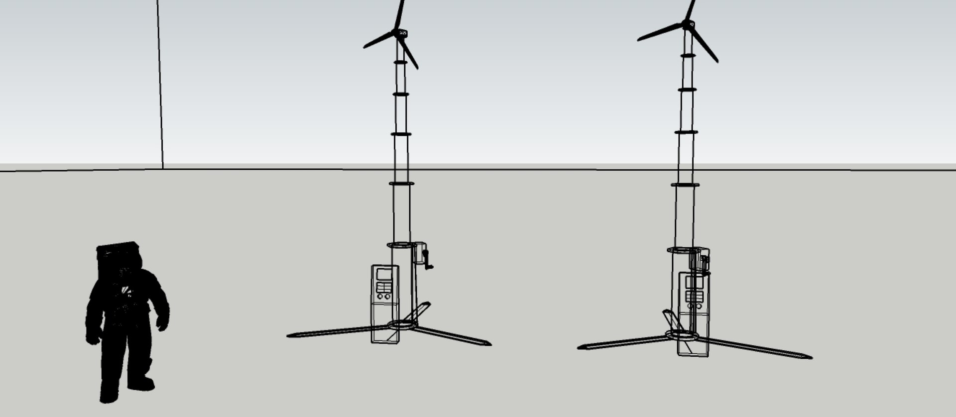 3D Ventor - Portable Wind Generator - TurboSquid 2139048