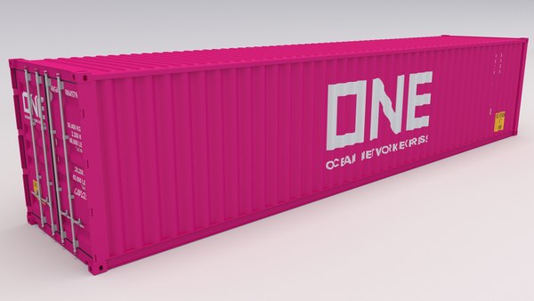 3D One Container model - TurboSquid 1776105
