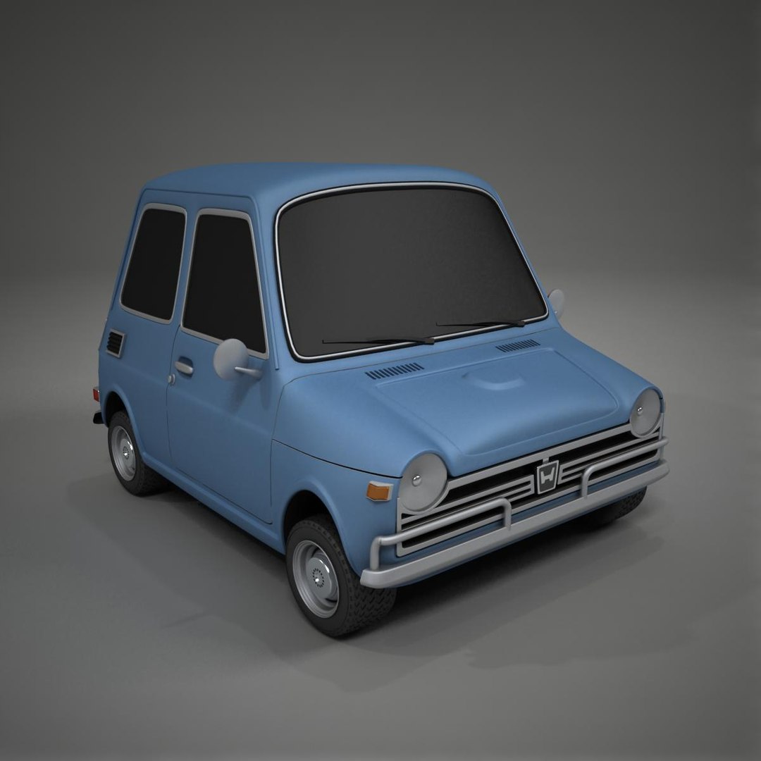 modelo 3d Honda N600 Toon - TurboSquid 634096