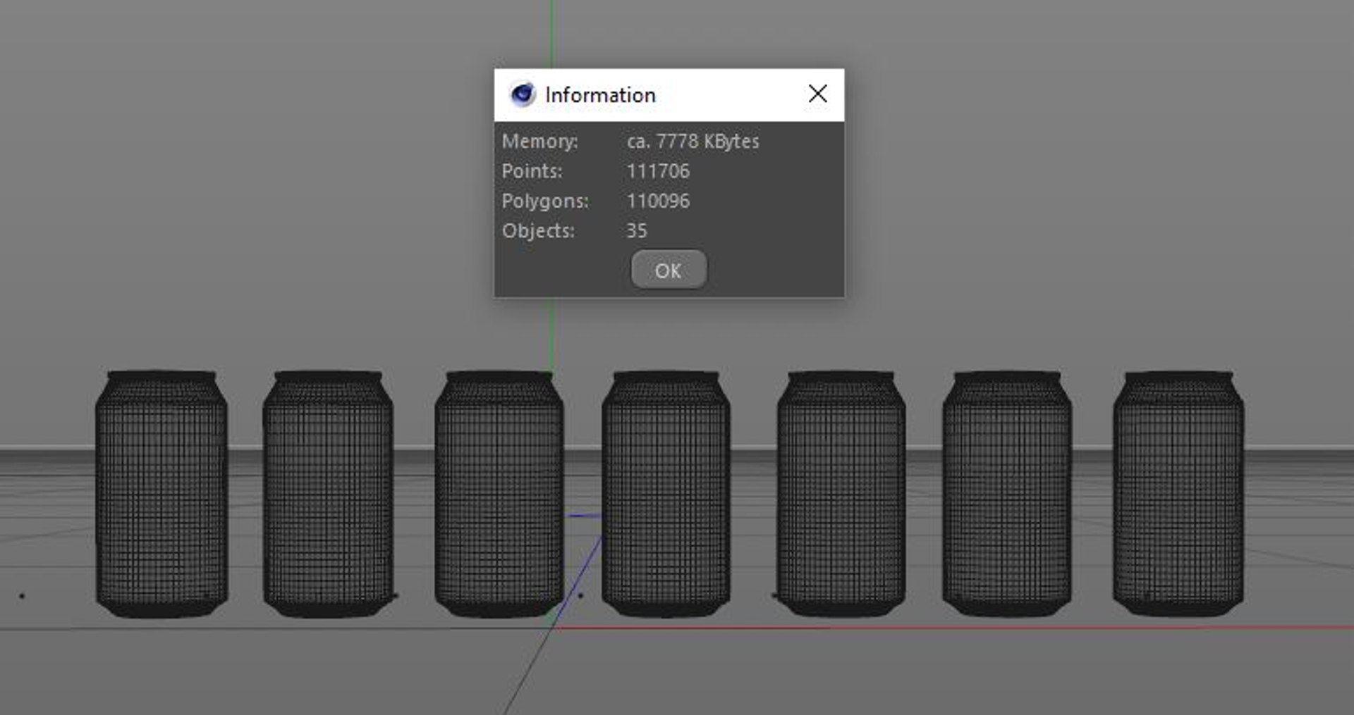 Cans Soft Drink Labels 3D Model - TurboSquid 1555507