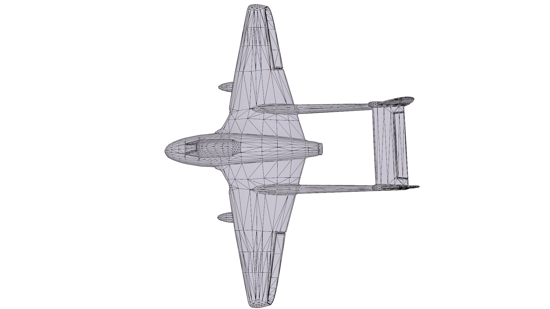 3D Havilland Vampire Fighter Plane Model - TurboSquid 1646737