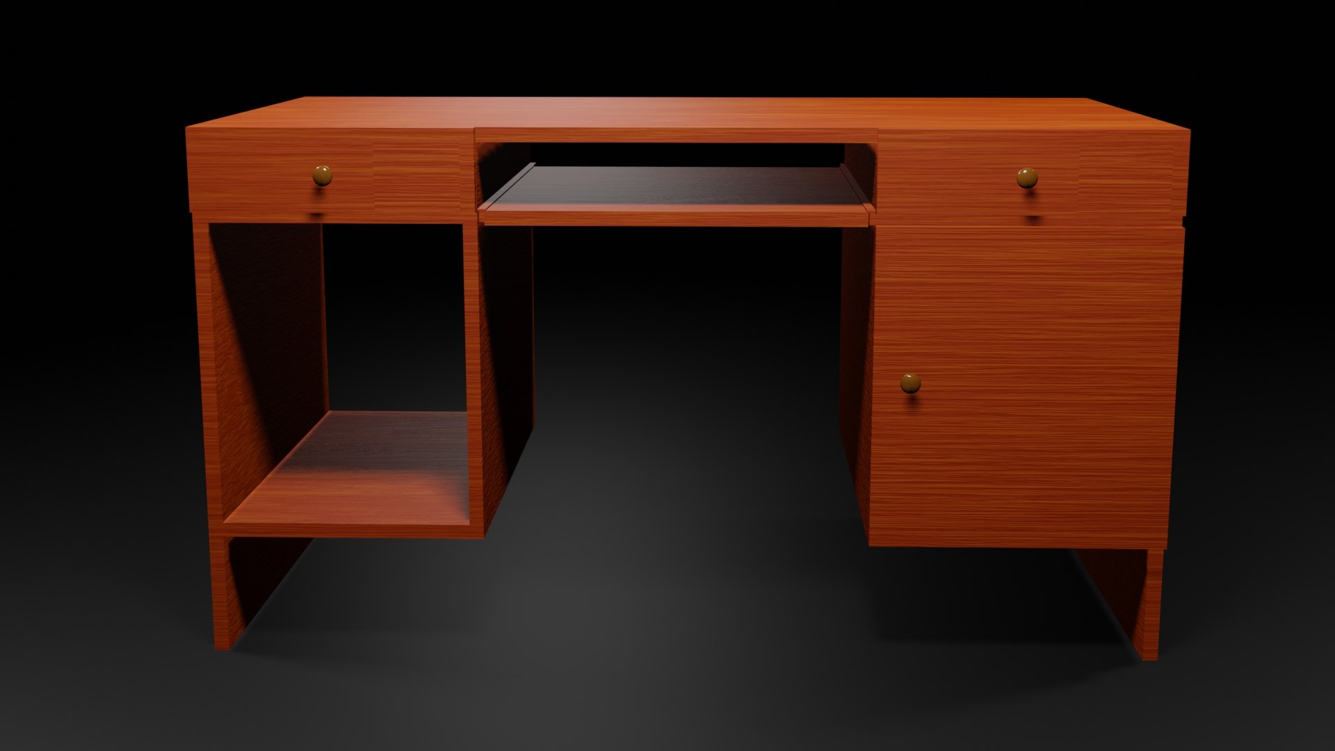 Free 3D Model Computer Table - TurboSquid 1883398