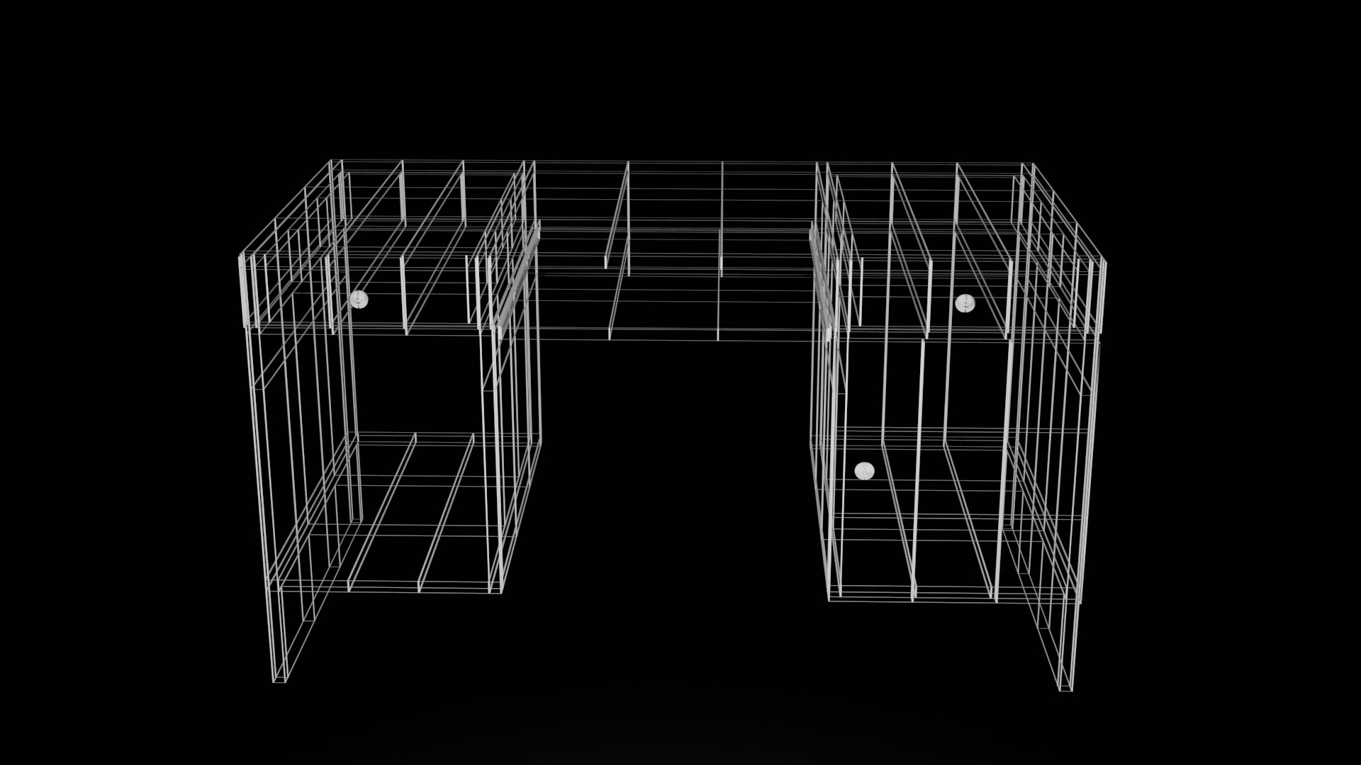 Free 3D Model Computer Table - TurboSquid 1883398