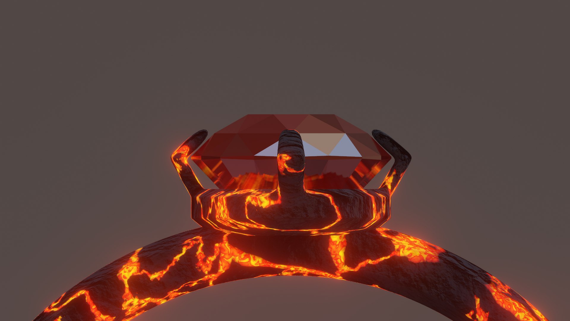 Fire Ruby Ring 3D Model - TurboSquid 1839613
