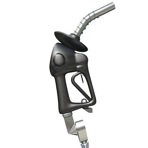 gas pump station 3d model