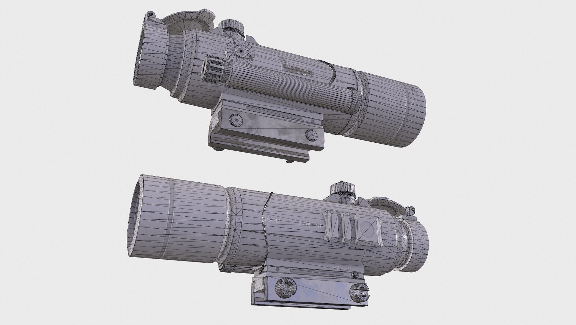 3D Optical Scope 6 Model - TurboSquid 2233948