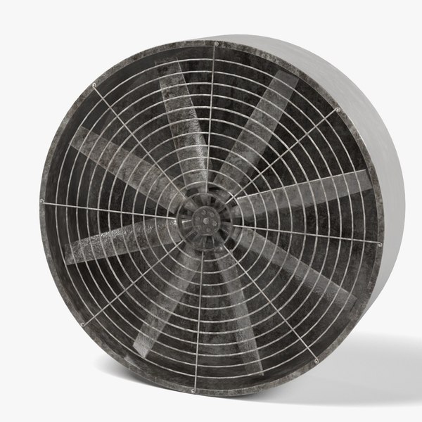 fan large 3d dxf