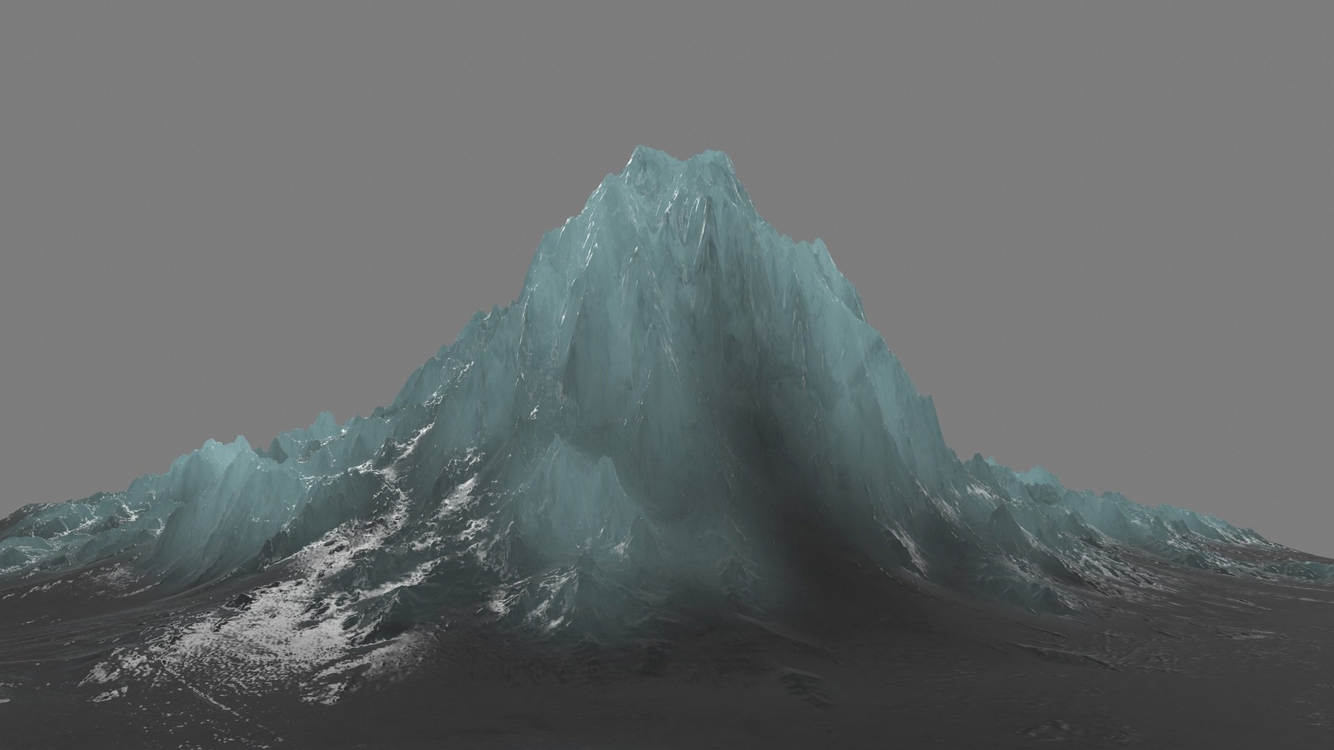 Iceberg Frozen Crystal 3D Model - TurboSquid 1191358