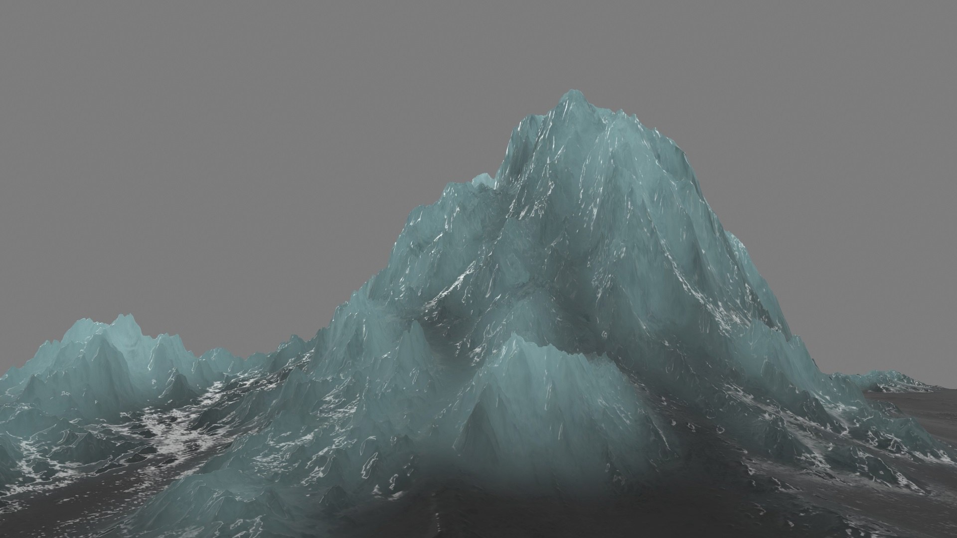 Iceberg Frozen Crystal 3D Model - TurboSquid 1191358