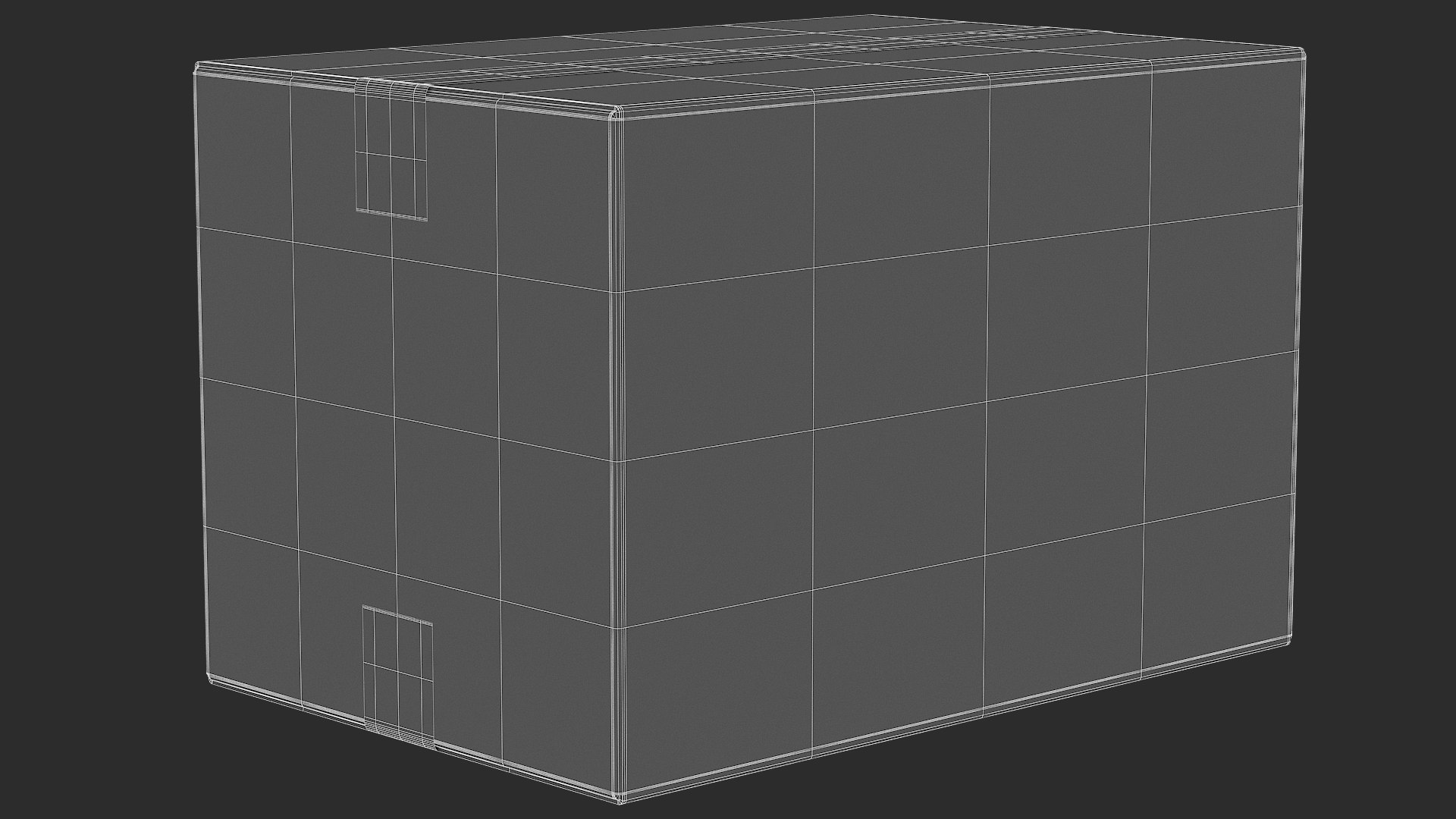 Cardboard Box 3 Closed V1 3D Model - TurboSquid 2287074
