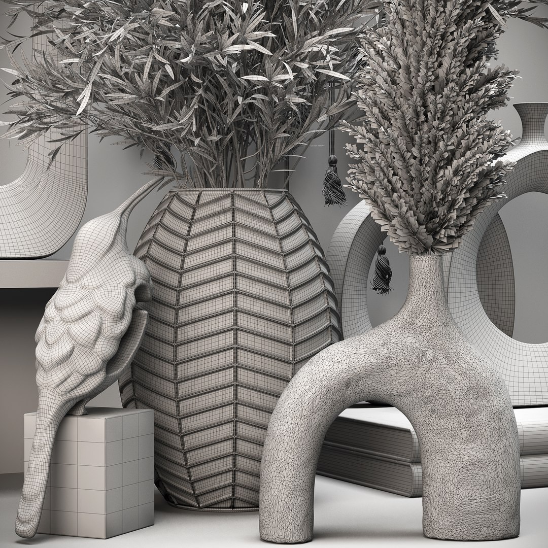 3D Model Decorative Set - TurboSquid 1958929