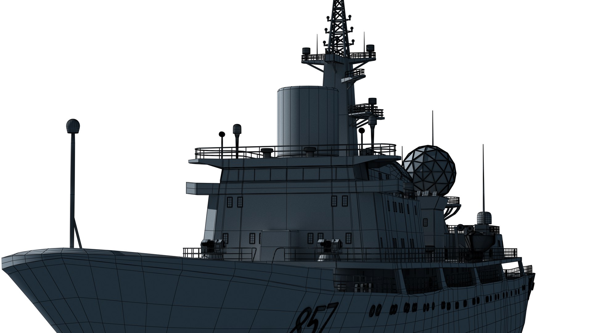 857 Tianshu Star Electronic Reconnaissance Ship 3D - TurboSquid 1800455