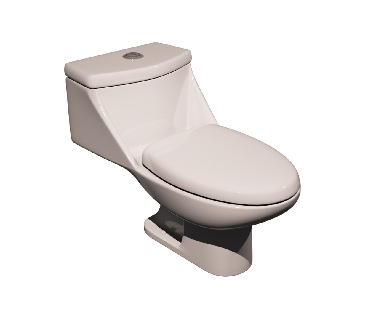 3d Model Toilete Wc Castel