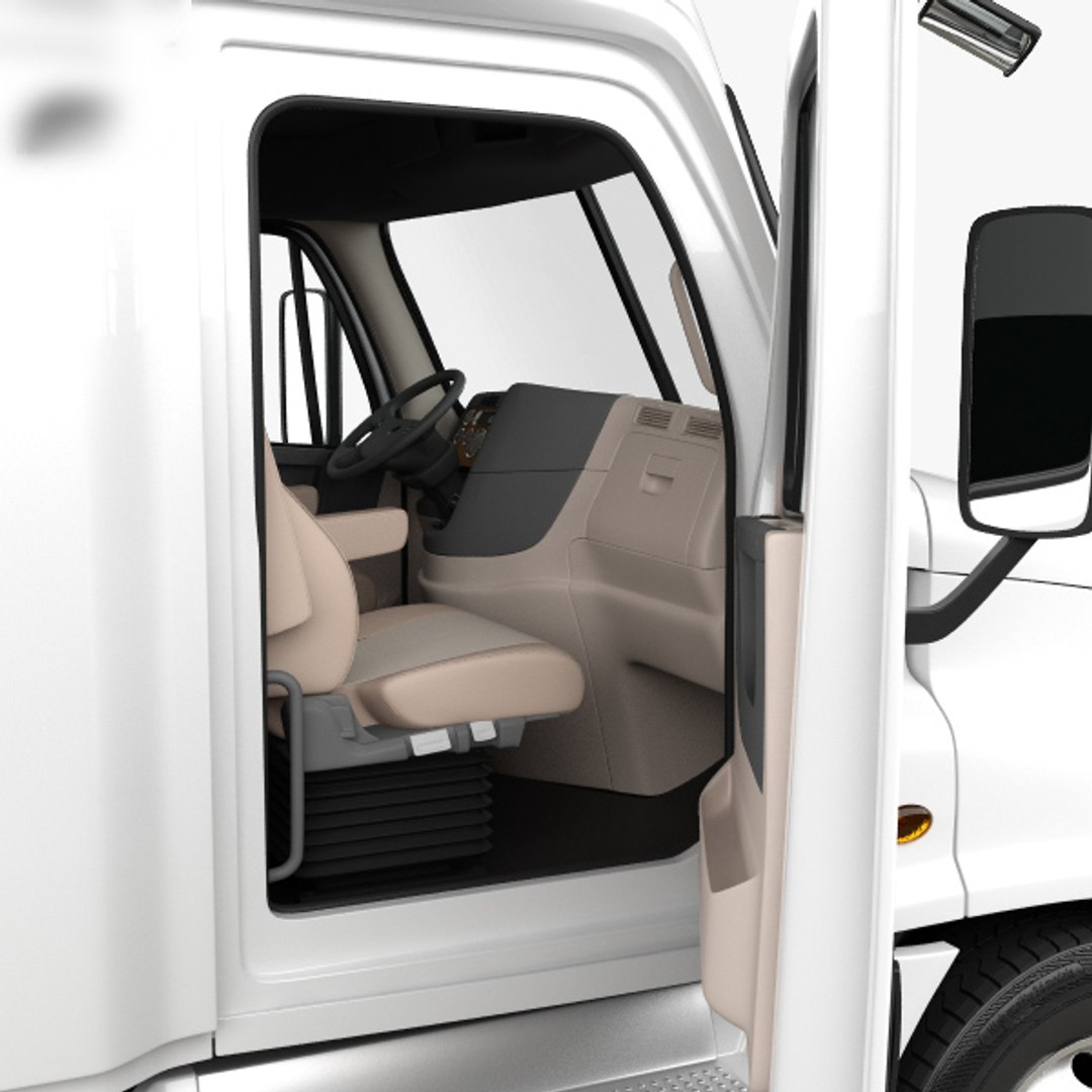 3D Freightliner Cascadia Sleeper - TurboSquid 1396594