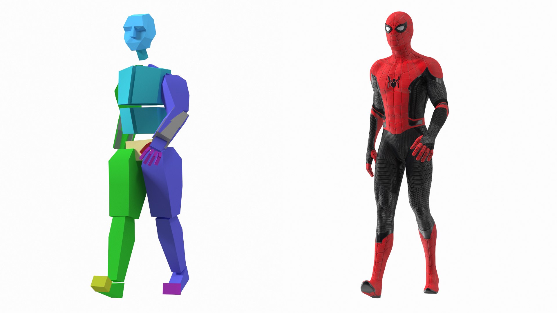 Spider Man Rigged 3D model - TurboSquid 1792908